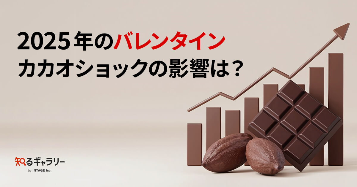 2025年のバレンタイン カカオショックの影響は？ - 知るギャラリー by INTAGE